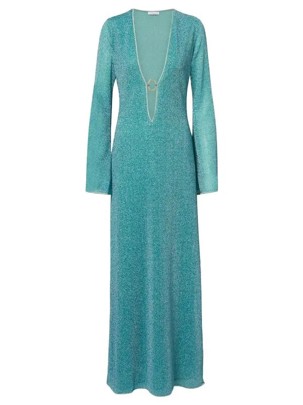 Oseree Lumiere Maxi Dress - Blue