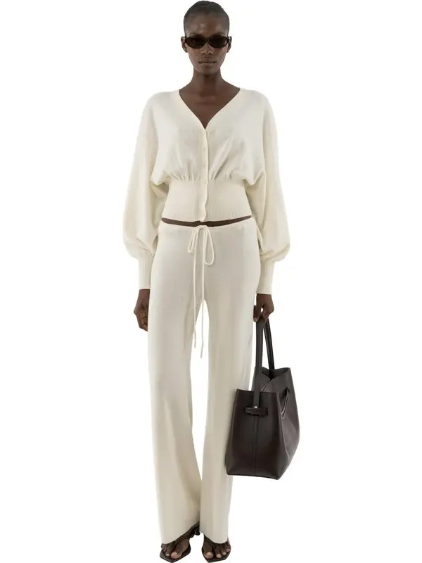 Arakii Soft Pants - Cream White