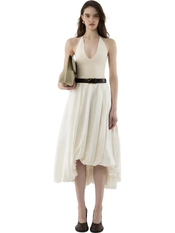 Arakii Halter Tank Top - Off-white