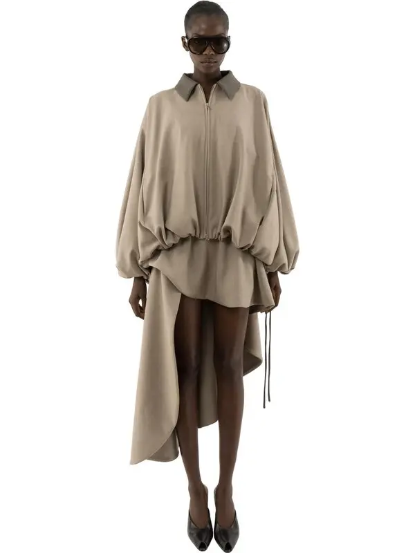 Arakii Balloon Jacket - Beige