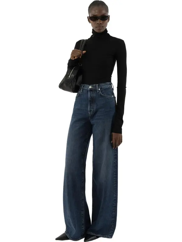 Arakii Wide Jeans - Blue Wash