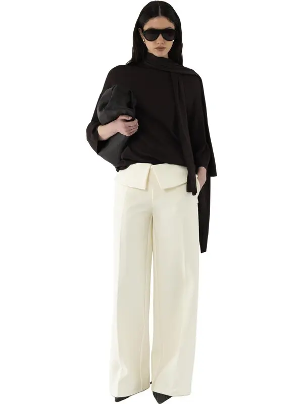 Arakii Structured Pants - Off-white
