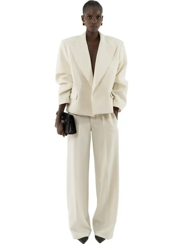 Arakii Point Blazer - Off-white