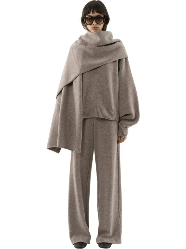 Arakii Knitted Sweater - Greige