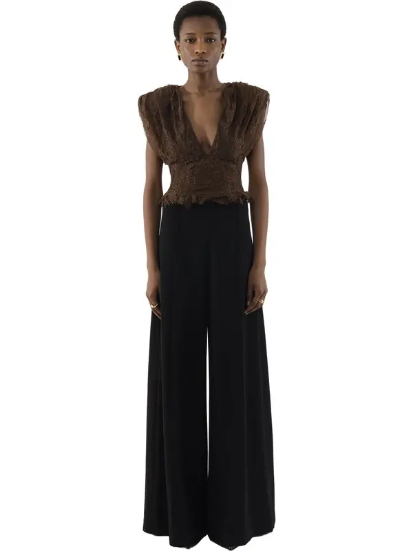 Arakii 70s Flared Pants - Black
