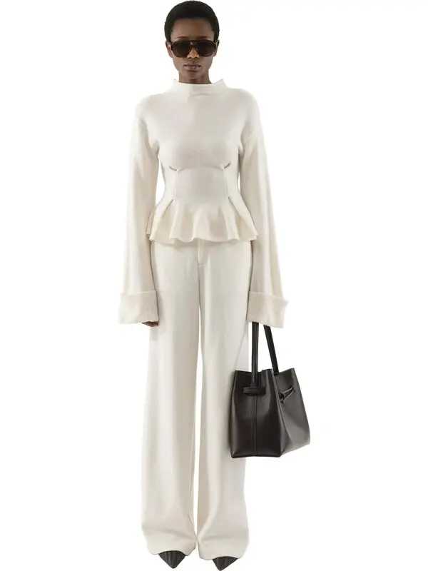 Arakii Knitted Suitpant - Off-white