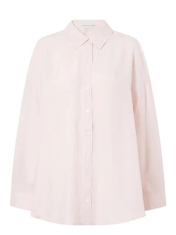 Veronica De Piante Maren Silk Shirt - Pink