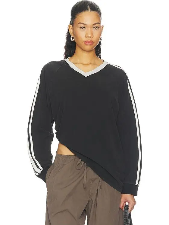 Lioness All Stars Long Sleeve Top In . Also - Black