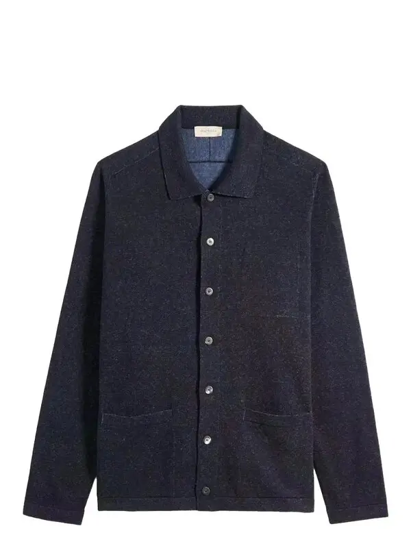 PIACENZA CASHMERE 1733 Button-front Shirt - Blue