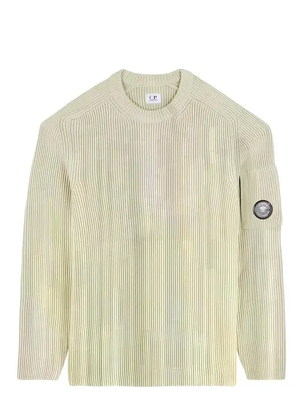 C.P. COMPANY Lens-detail Sweater - Neutrals
