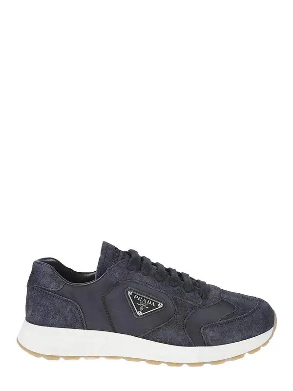 Prada Prax Lace-up Sneakers - Blue