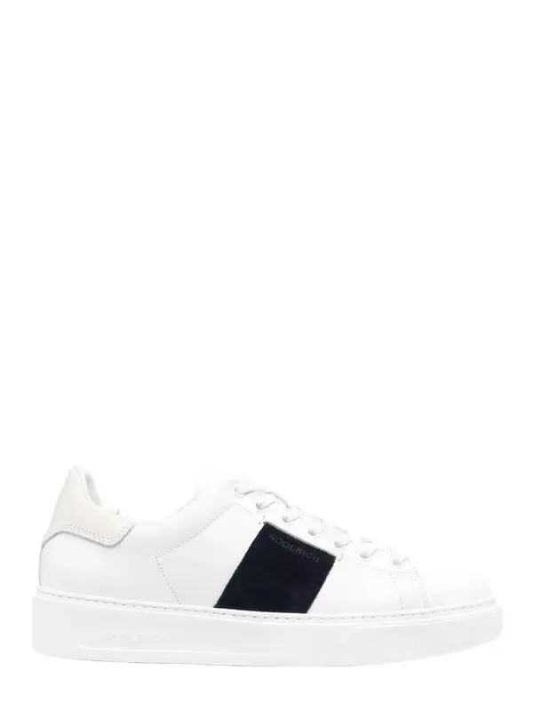 Woolrich Leather Low-top Sneakers - Blue