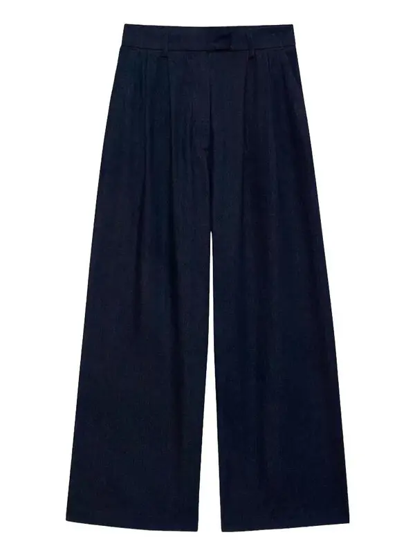 ANINE BING Lou Trousers Ink - Blue