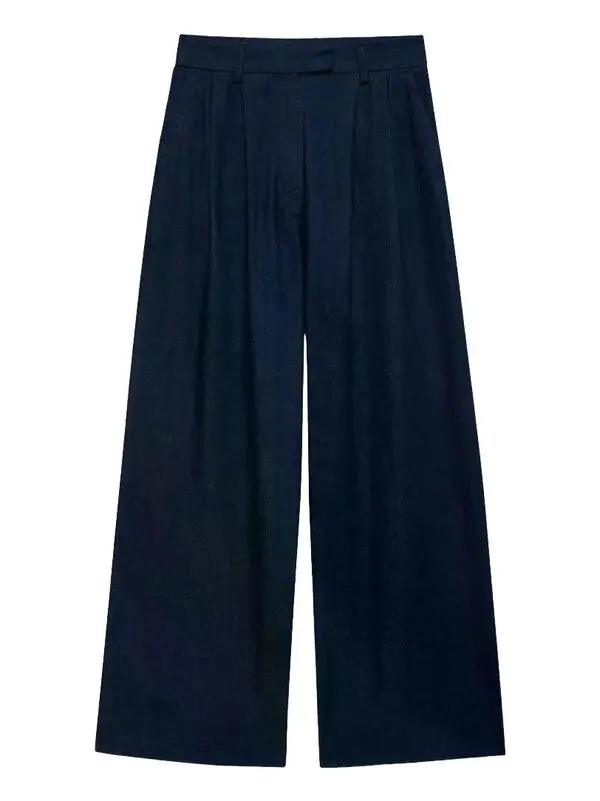 ANINE BING Lou Trousers Ink - Blue