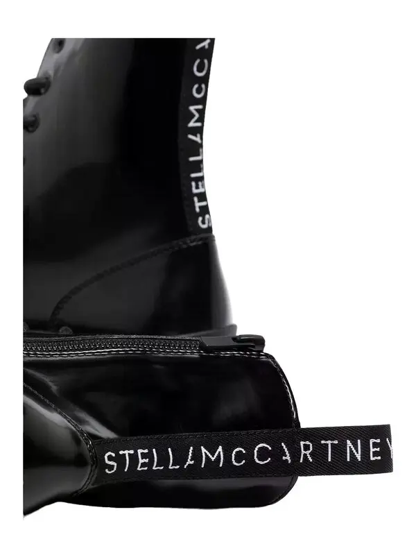 Stella McCartney Trace Lace-up Ankle Boots - Black