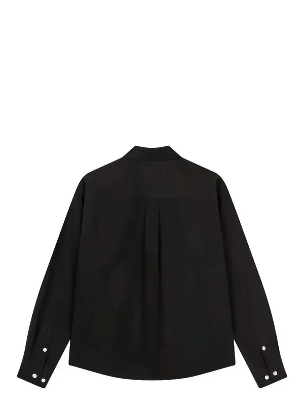STUDIO TOMBOY Embroidered Long-sleeve Shirt - Black