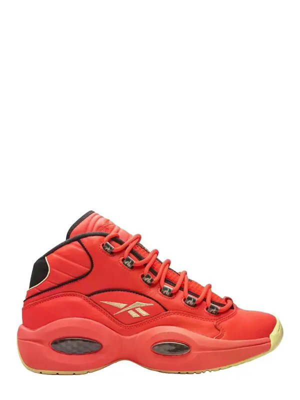 REEBOK Question Mid Hot Ones Sneakers - Red