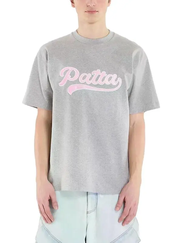 PATTA Logo Tail T-shirt - Grey