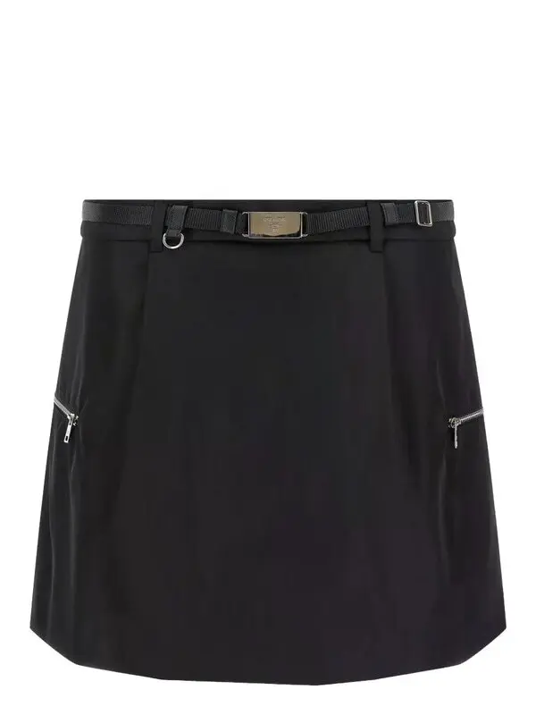 Prada Re-nylon Mini Skirt - Black
