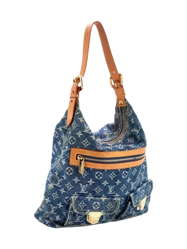 LOUIS VUITTON Monogram Denim Gm Bag - Blue