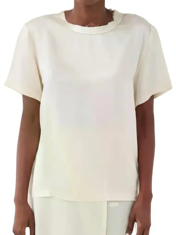 ELEH Raw-cut Blouse - Neutrals