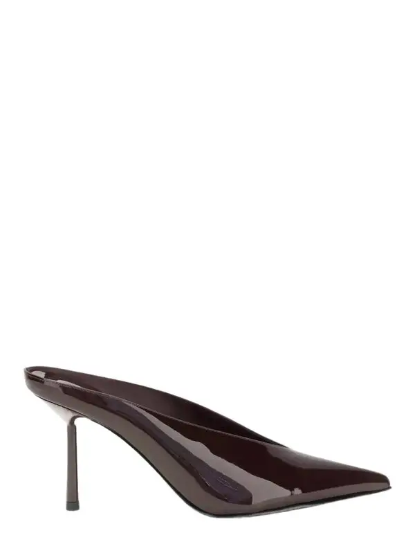 LE SILLA Clivage Pointed-toe Mules - Brown