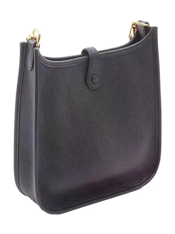 Hermès 2024 Clemence Evelyne Tpm 16 Crossbody Bag - Black