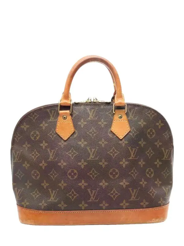 LOUIS VUITTON 1994 Monogram Alma Pm Handbag - Brown