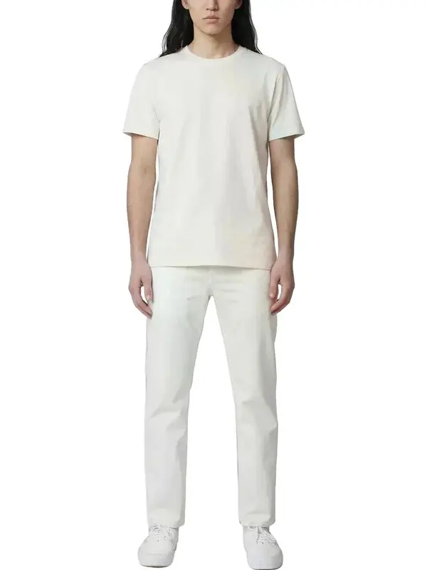 DEPARTMENT 5 Logo-print Crew-neck T-shirt - Neutrals