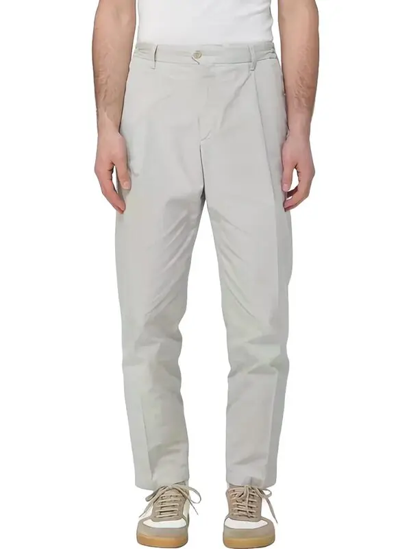BRIGLIA 1949 Cotton Chino Trousers - Grey
