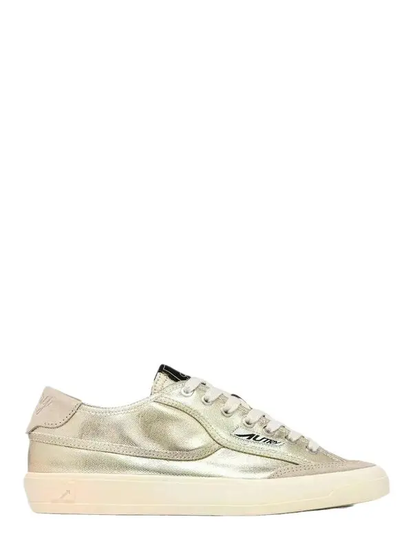 AUTRY Windscape Panelled Sneakers - Gold