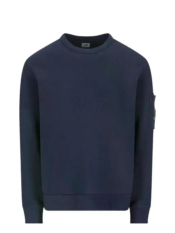 C.P. COMPANY Lens-detail Sweatshirt - Blue