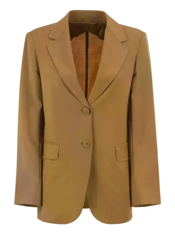 Max Mara Single-breasted Blazer - Brown