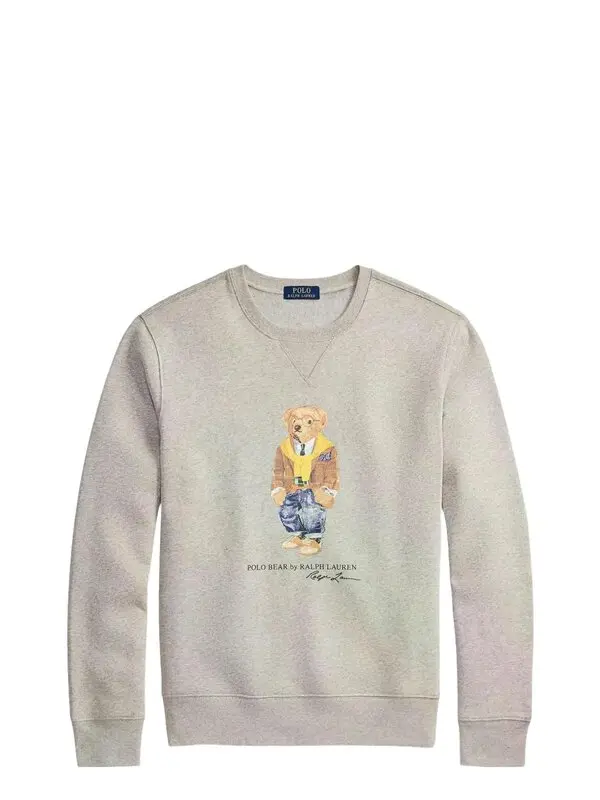 Polo Ralph Lauren Polo Bear Crew-neck Sweatshirt - Grey