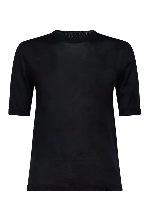 Max Mara Aceti Short-sleeve Sweater - Blue