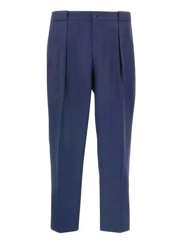 BRIGLIA 1949 Portobellos Tailored Trousers - Blue