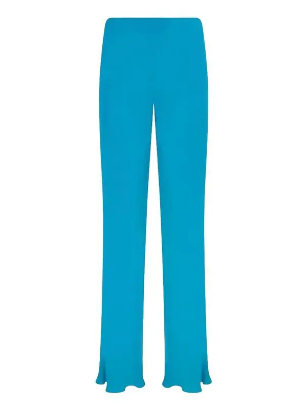 Alberta Ferretti Straight-leg Trousers - Blue