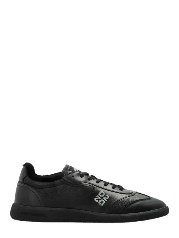 Dsquared2 Rebel Fur-lined Sneakers - Black