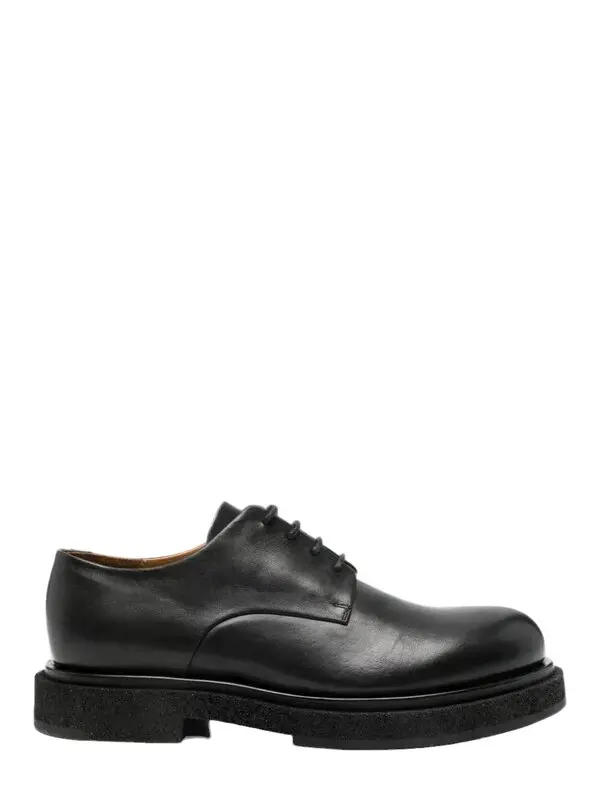 Officine Creative Leather Lace-up Derby Shoes - Black