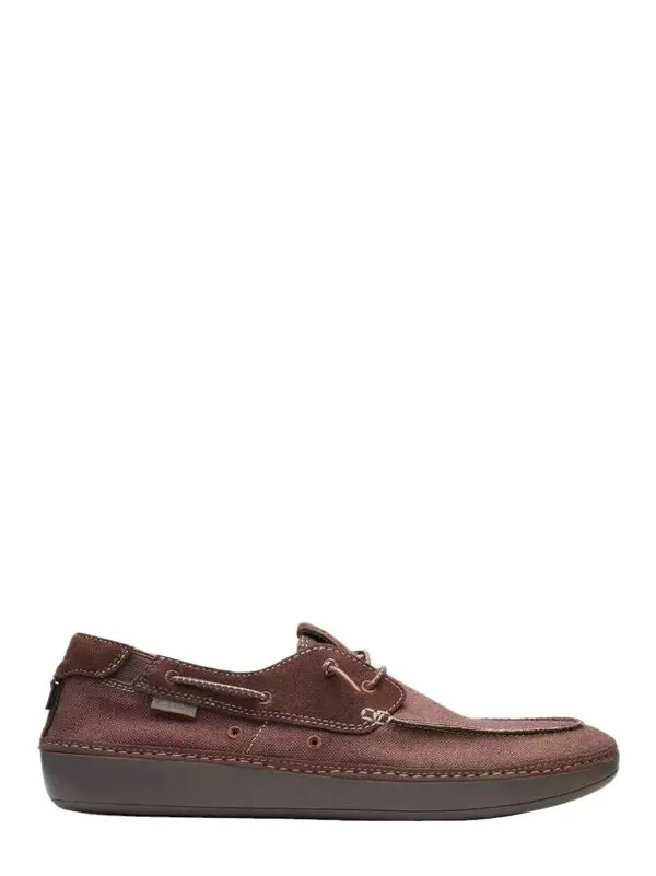 Clarks Higley Tie Lace-up Derby Shoes - Brown