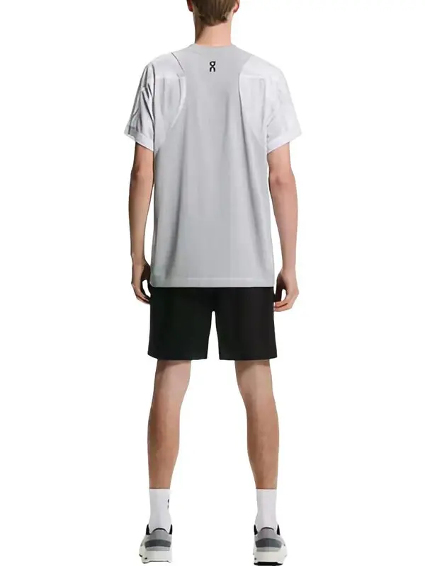 On Train Volt-t Logo-print T-shirt - Grey