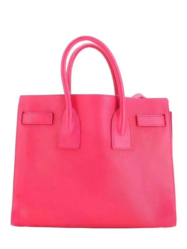 Saint Laurent Sac De Jour Bag Leather Small Satchel - Pink