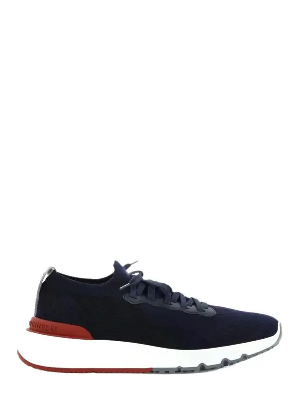 Brunello Cucinelli Lace-up Sneakers - Blue