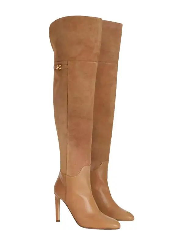 Elisabetta Franchi Suede Boots - Brown
