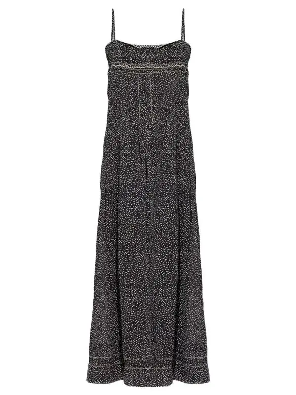 MARANT ETOILE Demy Midi Dress - Black