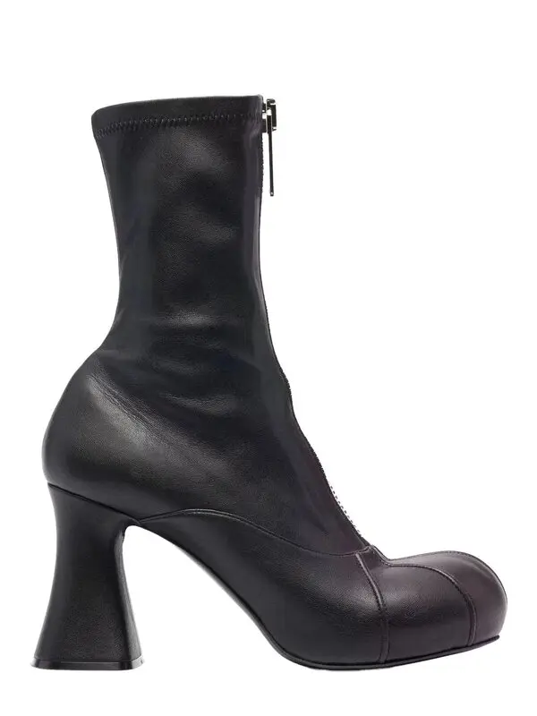 Stella McCartney Zipped Ankle Boots - Black