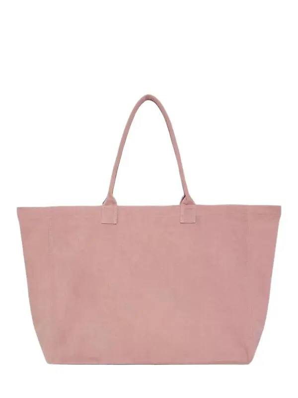 ANINE BING Leo Canvas Tote Los Angeles University Earth Red - Pink