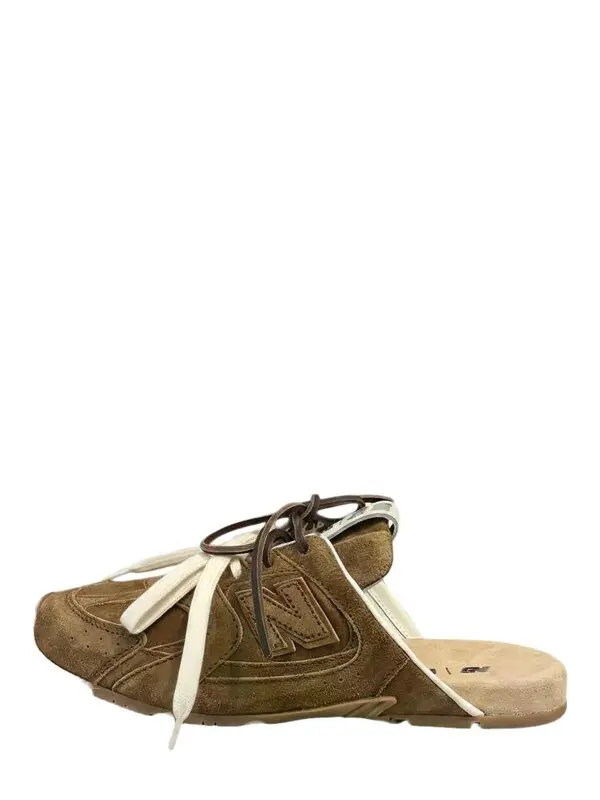 Miu Miu X New Balance 530 Suede Mules - Brown