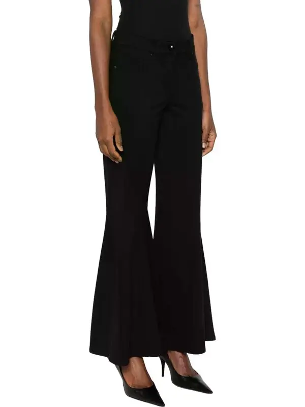 CAMBIO Flair Trousers - Black