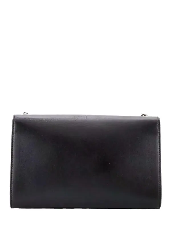 Saint Laurent Classic Monogram Tassel Leather Medium Crossbody Bag - Black